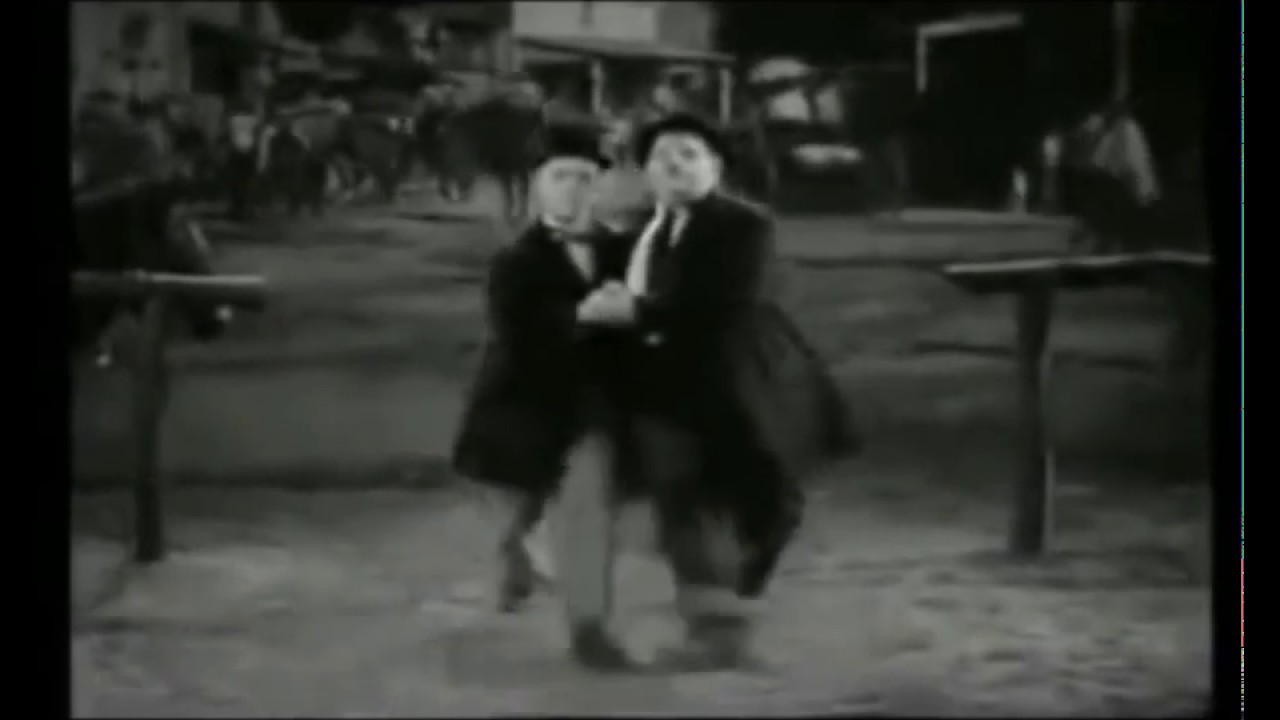 laurel and hardy dance to the hucklebuck - YouTube