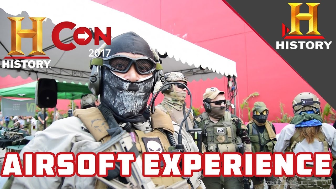 Airsoft Experience at History Con 2017 - YouTube