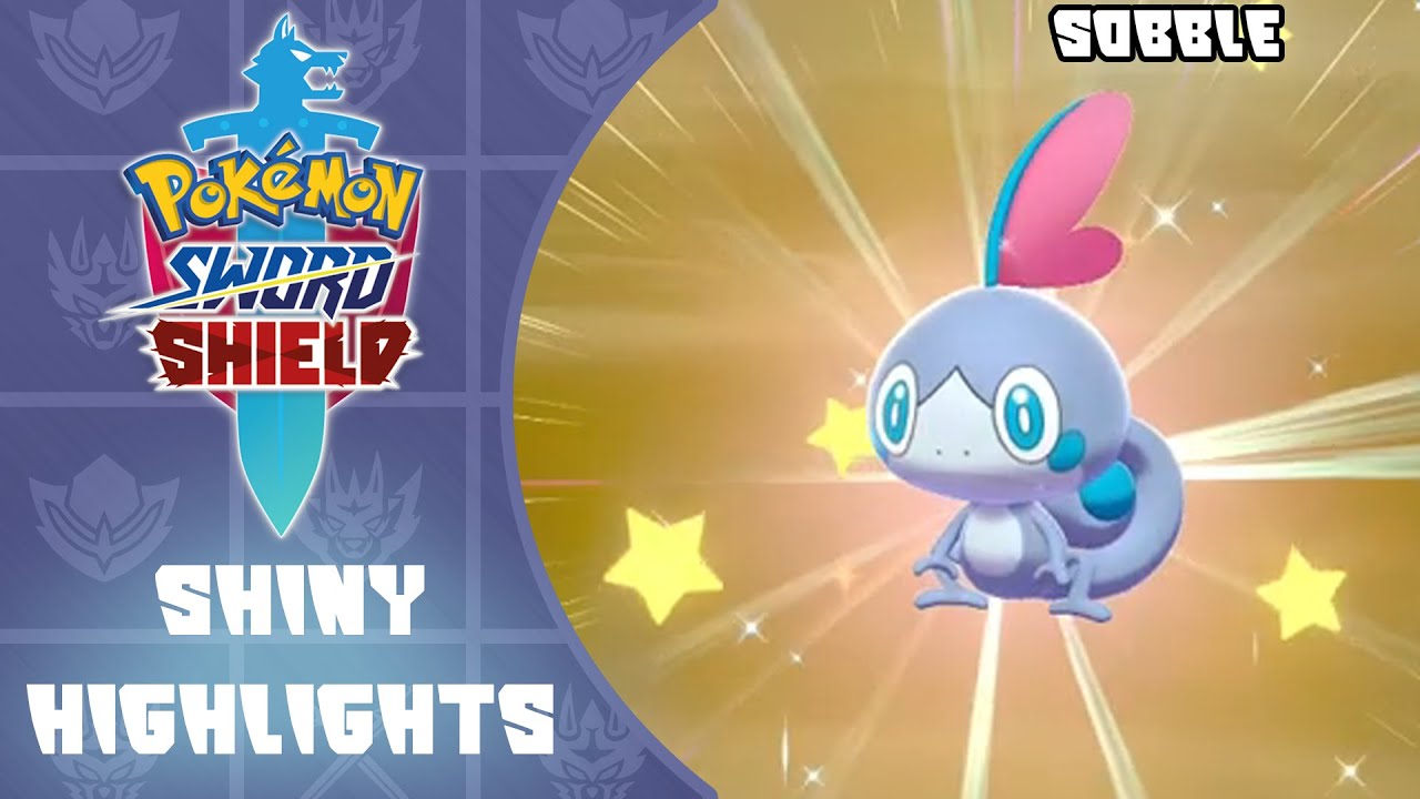 Shiny Sobble REACTION! - Pokemon Sword and Shield - YouTube