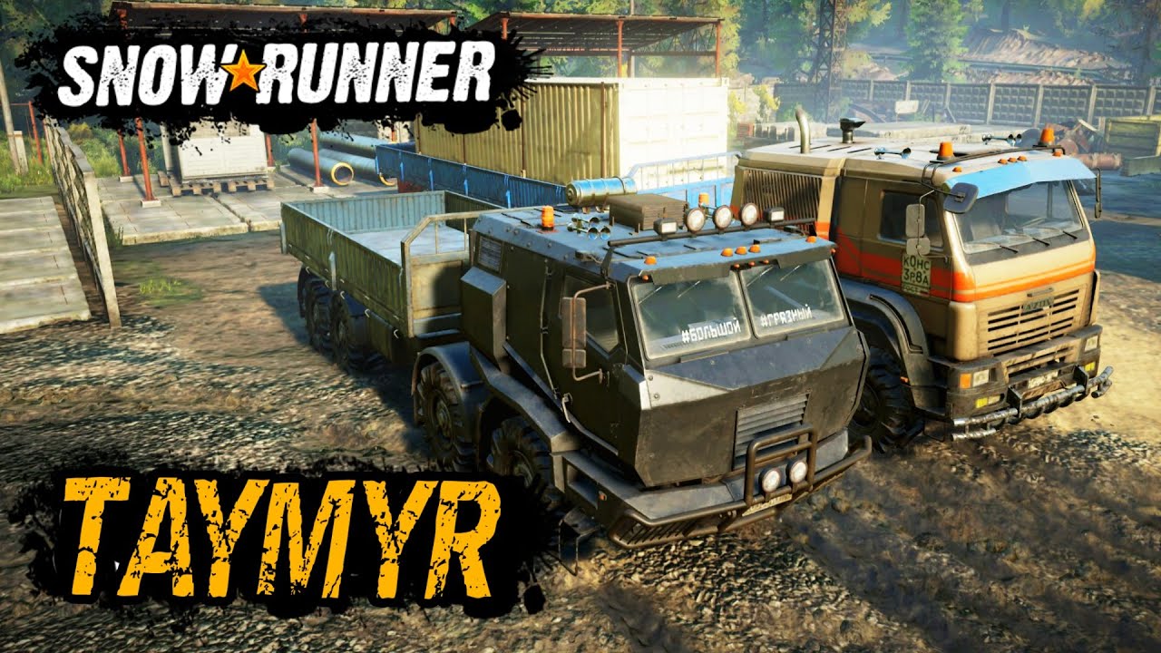 #29 Let's play // Snowrunner -- Taymyr [NO COMMENTARY] - YouTube