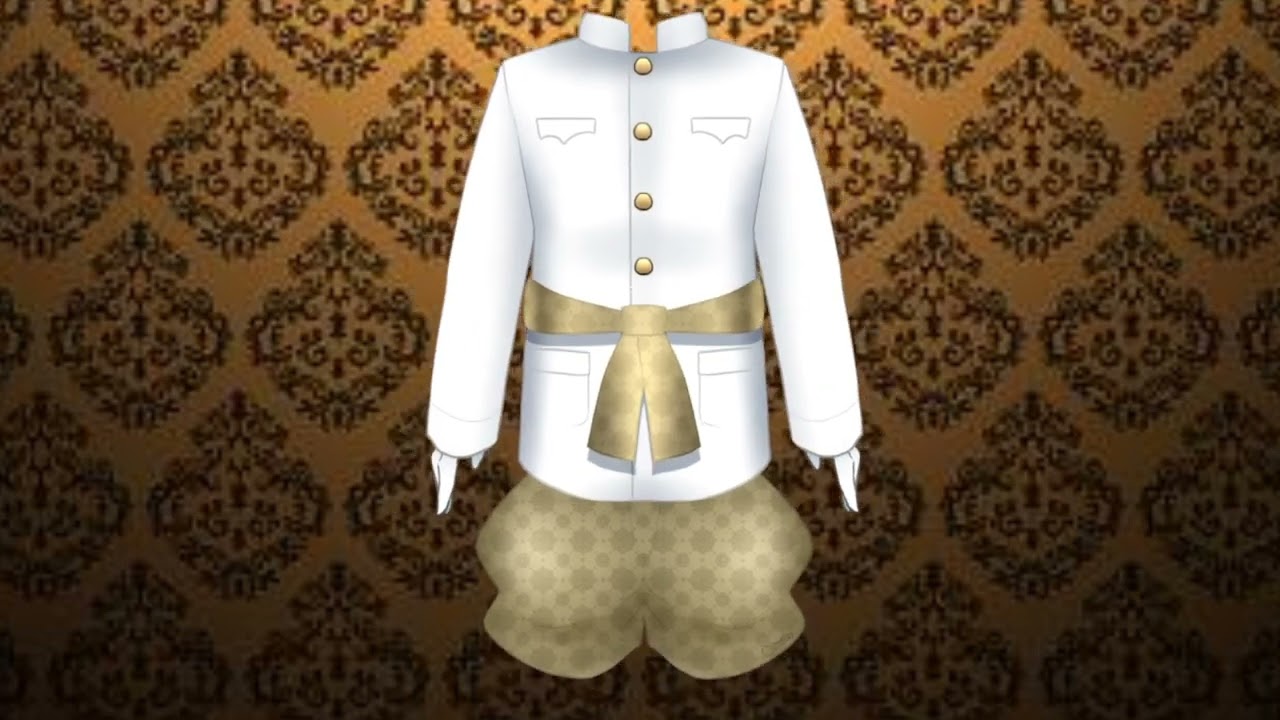 [Thai Raj Pattern] - Thai Costume Free Vtube Asset By BhramBhas - YouTube