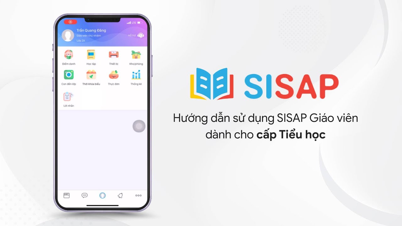 Hướng dẫn sử dụng SISAP Giáo viên dành cho cấp tiểu học - YouTube