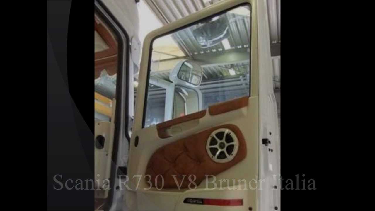 Scania R730 V8 Bruner Italia Interior (HD) - YouTube