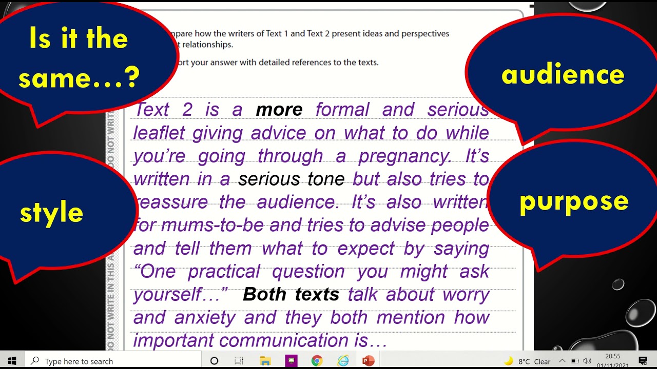 GCSE ENGLISH PAPER 2 NOV RESIT GUIDE - YouTube