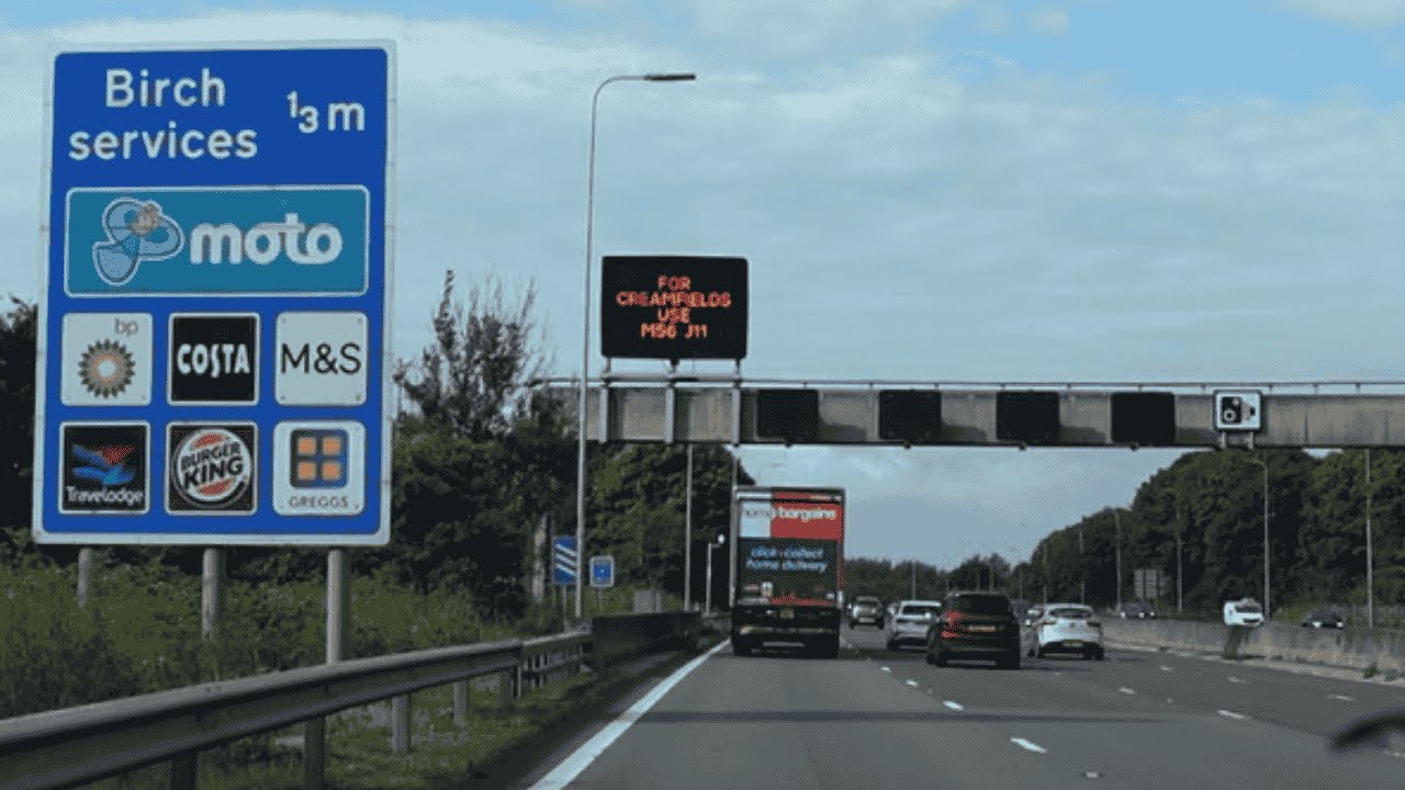 🚗☕🍔⛽BIRCH SERVICES M62 Westbound ⛽🍔☕🚗 - YouTube