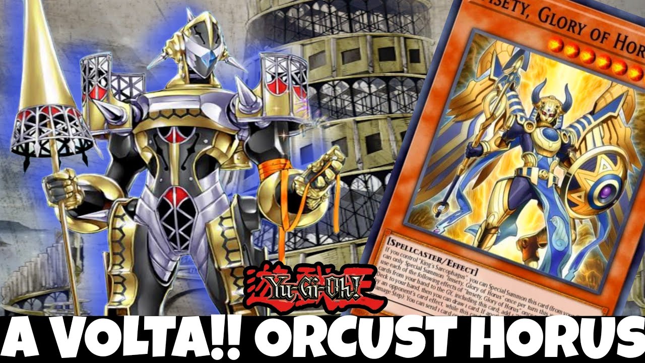 ORCUST HORUS - Deck Profile + 1 Card Combo Tutorial ( POST AGOV ) - YouTube