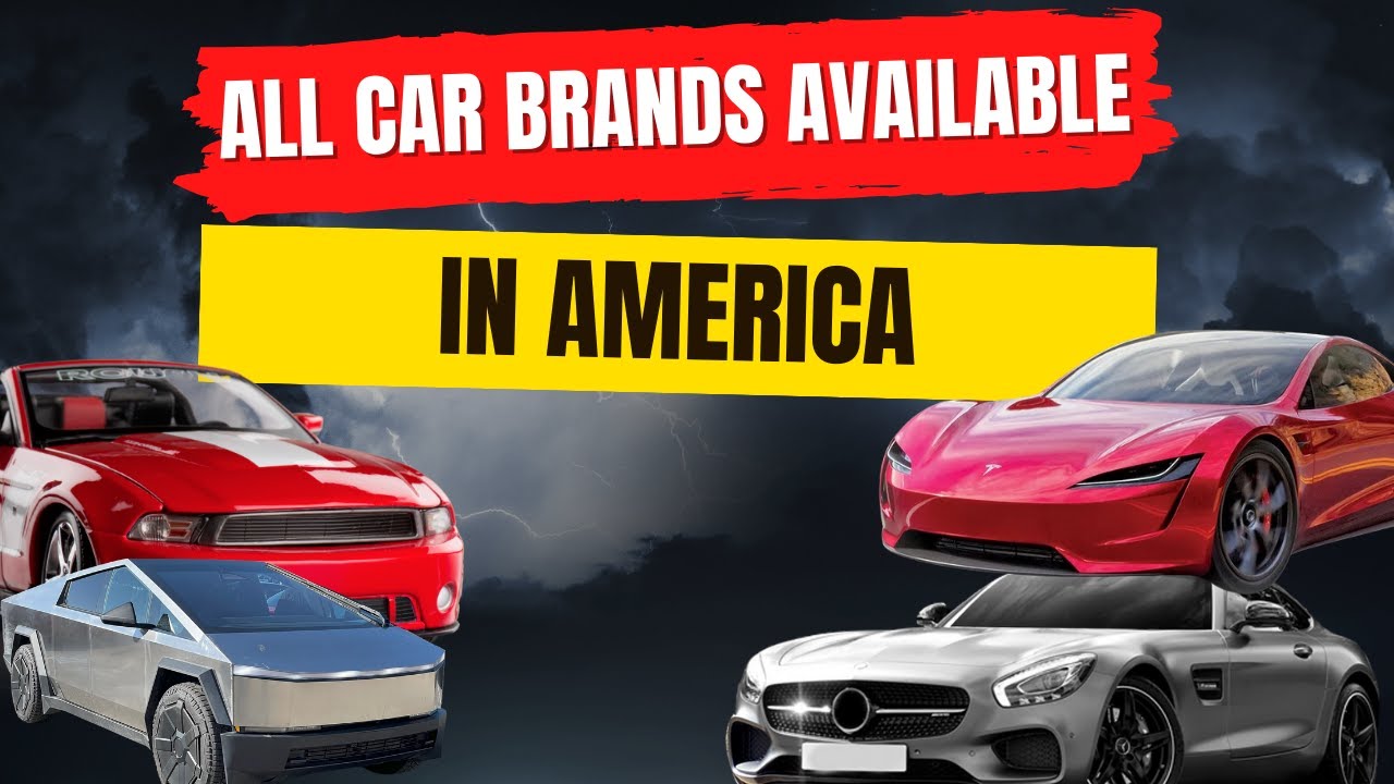 Discover Every Car Brand You Can Find in America! - YouTube
