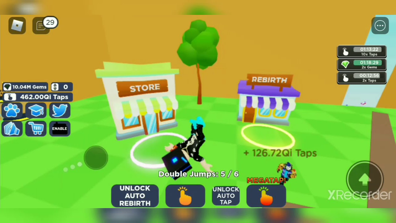 Roblox - tapping sim - YouTube