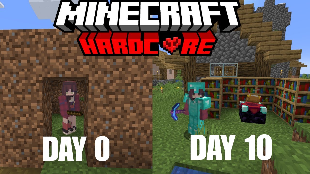 MY PERFECT Start In MINECRAFT HARDCORE - YouTube