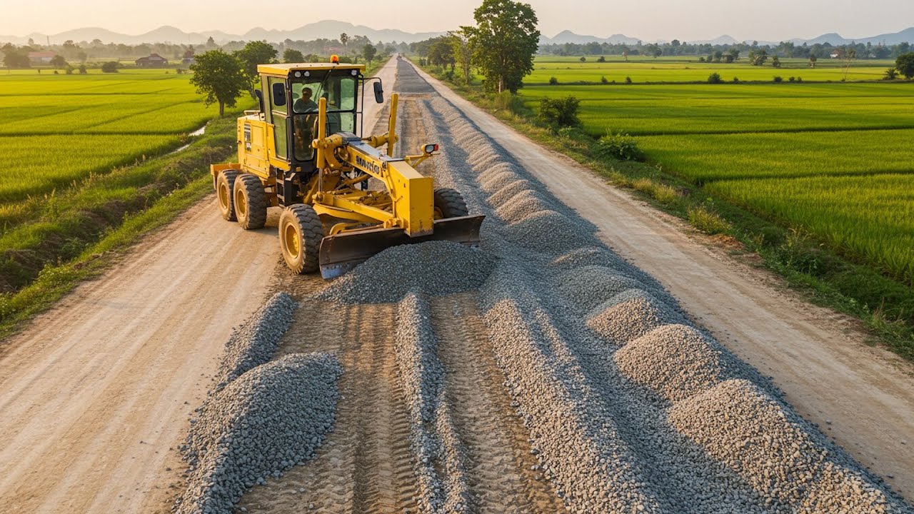 Efficient gravel grading for gravel roads | durable foundation for long ...