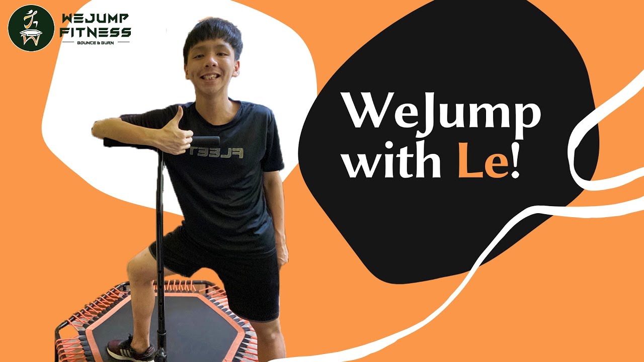 [WEJUMP WITH LE] 20-MINUTE TRAMPOLINE WORKOUT - YouTube