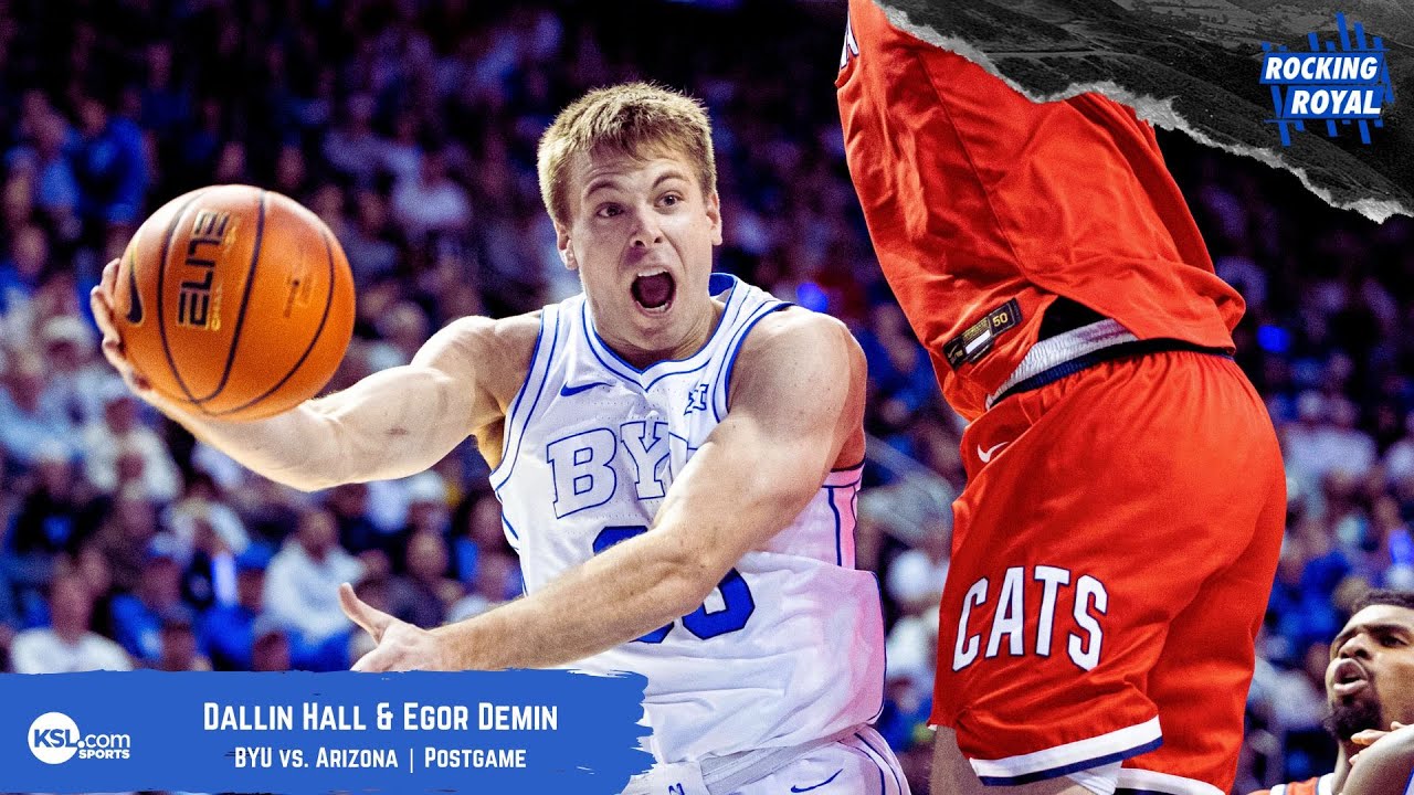 BYU Basketball | Arizona | Dallin Hall & Egor Demin - YouTube