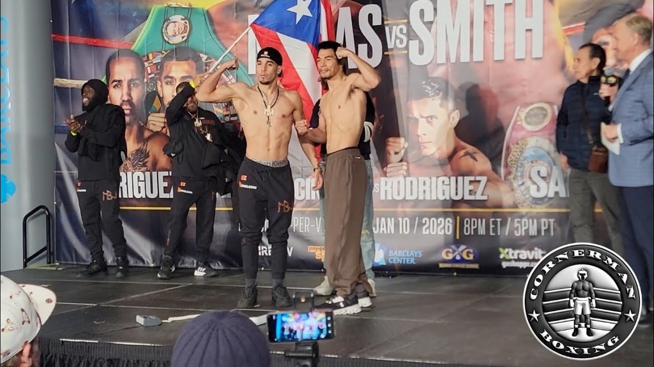 Nestor Bravo vs. Pedro Campa Weigh In & Face Off Ahead Of Jr ...