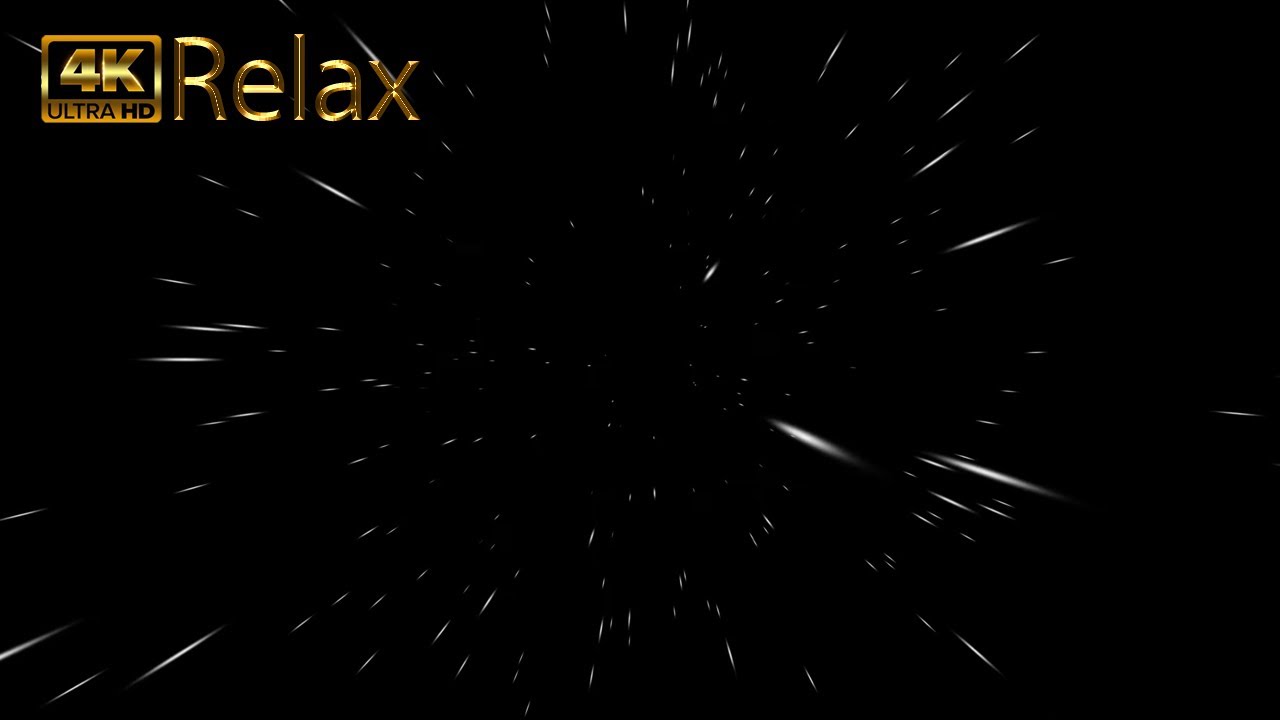 Journey Through the Cosmic Abyss: Warp Speed Space Starfield in 4K - YouTube