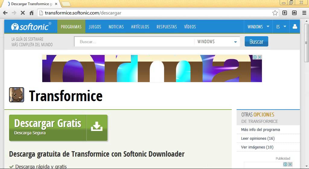Como descargar transformice para windows 7/8/xp full español - YouTube