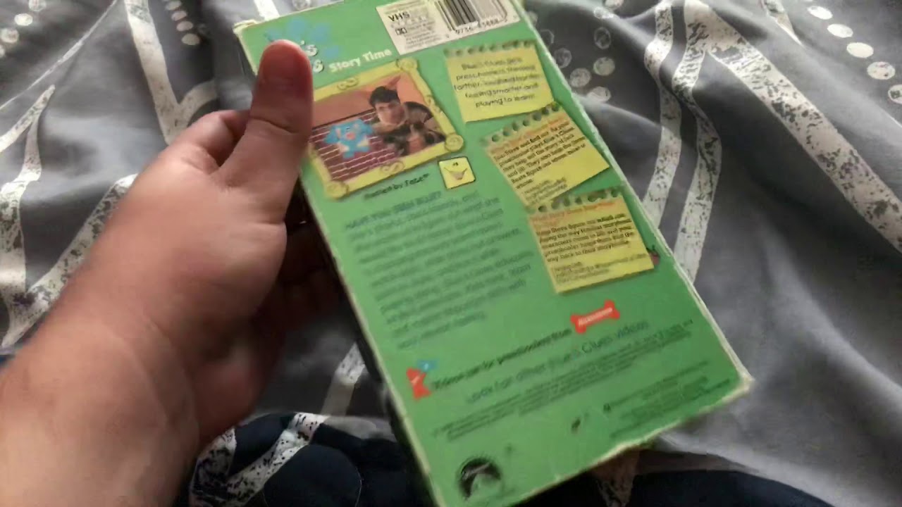 Blue’s Clues: Story Time 1998 VHS Review - YouTube
