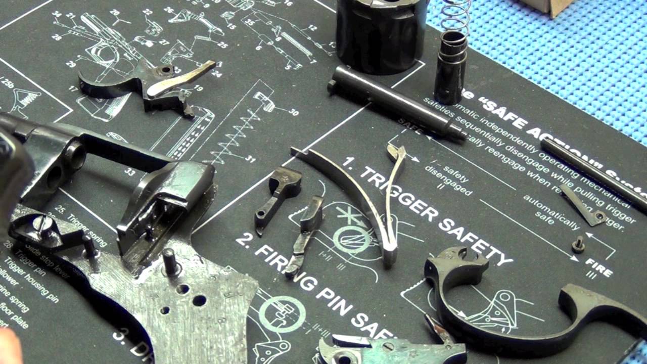 Complete Dissasembly and Re-Assembly of M1895 Nagant Revolver - YouTube