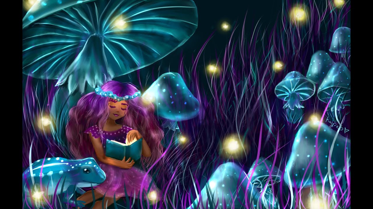 Midnight Pages || Speed Paint - YouTube