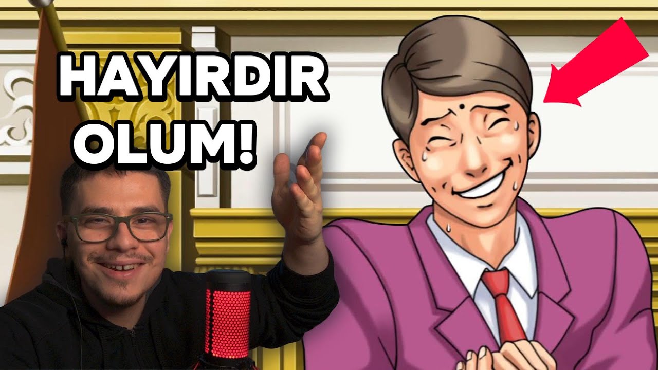 ORAN BURAN AYRI OYNUYOR SAHWİT! | Phoenix Wright: Ace Attorney #1 - YouTube
