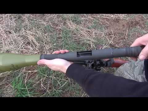 Demonstration and Live Firing of the RPG 762 Rocket Launcher Training kit