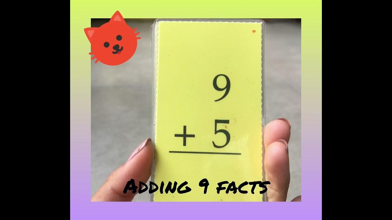 Adding 9 facts Saxon Math - YouTube