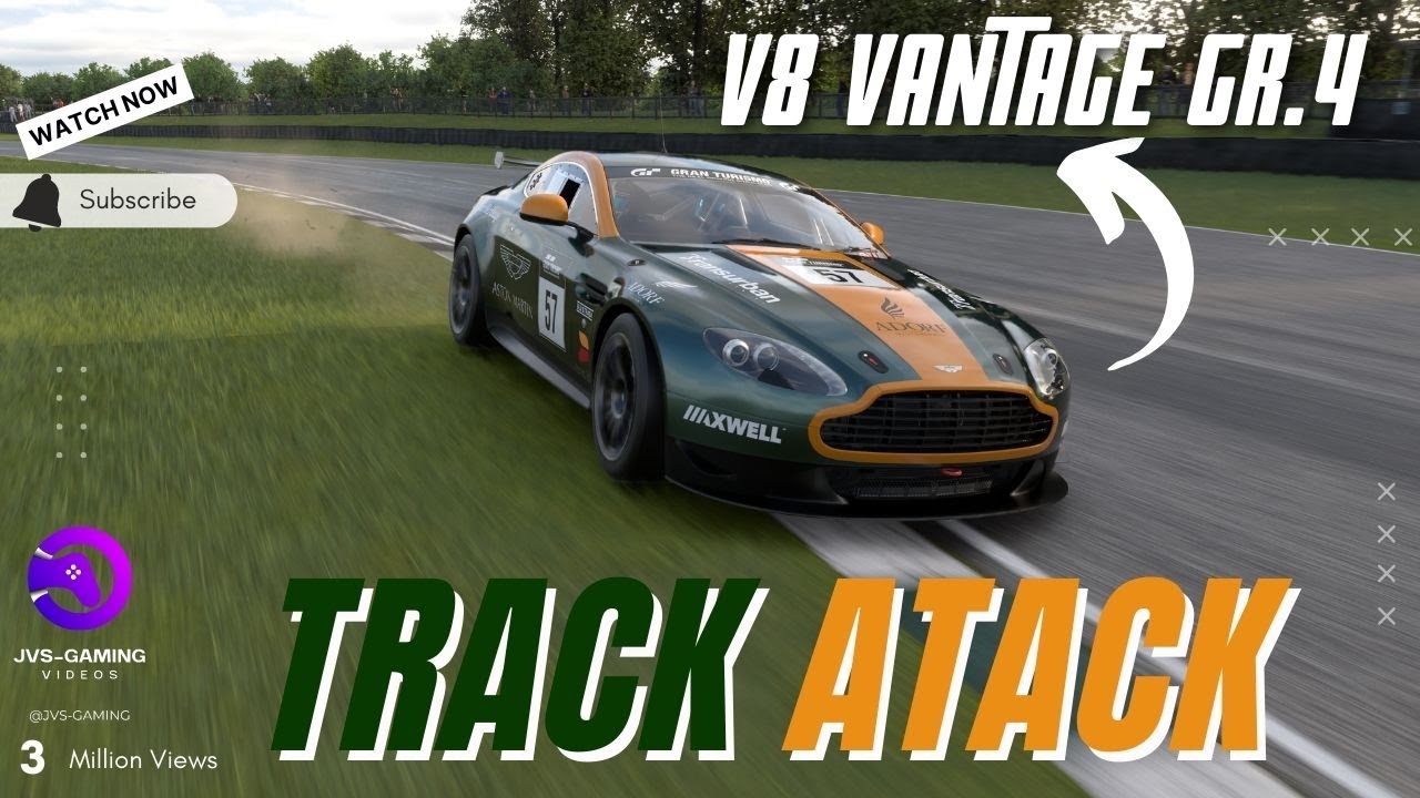 ORO Track Attack Aston Martin V8 Vantage Gr 4 en Goodwood Motor Circuit Gran Turismo® - YouTube