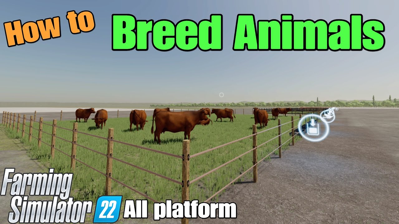 How to breed animals in Farming Simulator 22 - YouTube