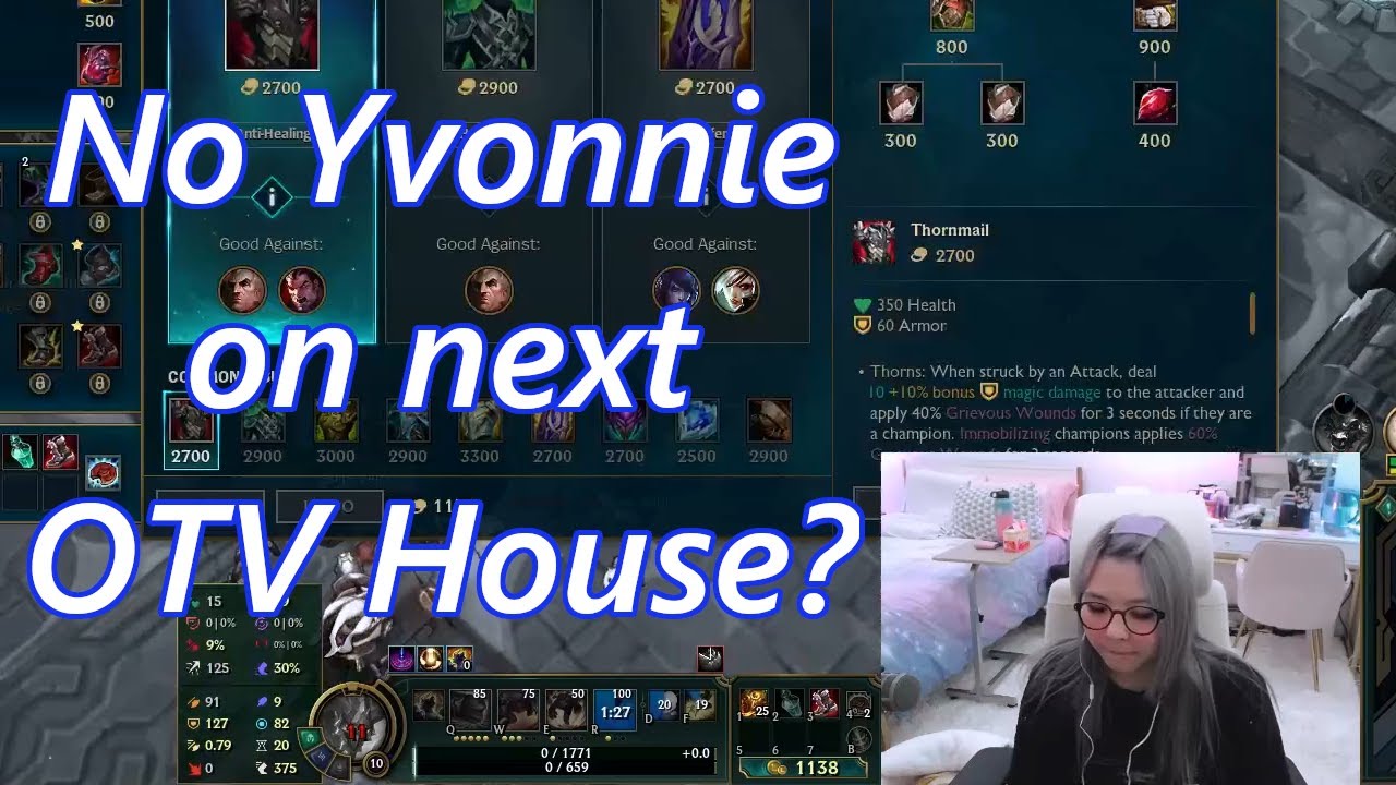 No Yvonnie on next OTV House? - YouTube