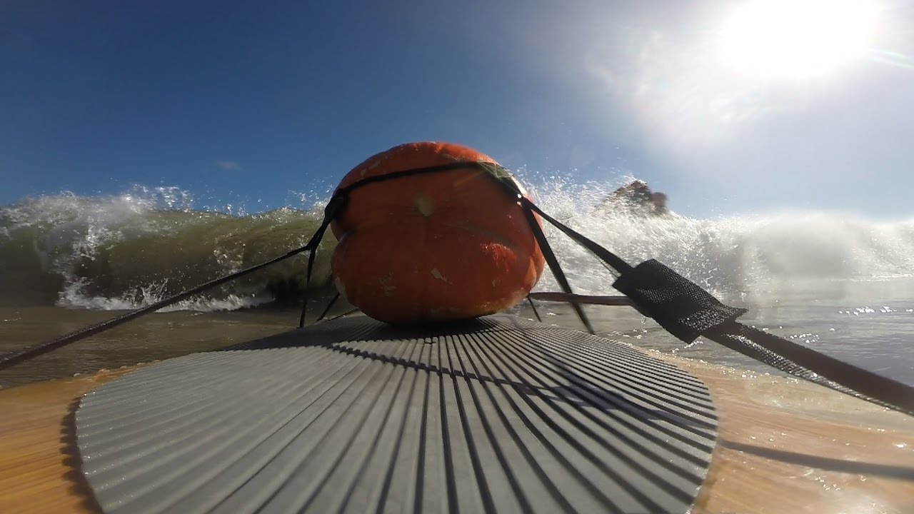 Surfing Pumpkin - Malibu California - GoPro - YouTube