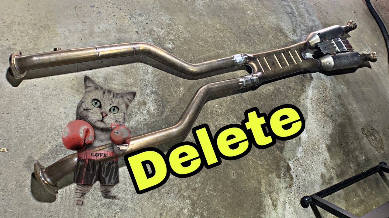 Secondary Cat Delete With Muffler Delete Teaser Lexus GsF - YouTube