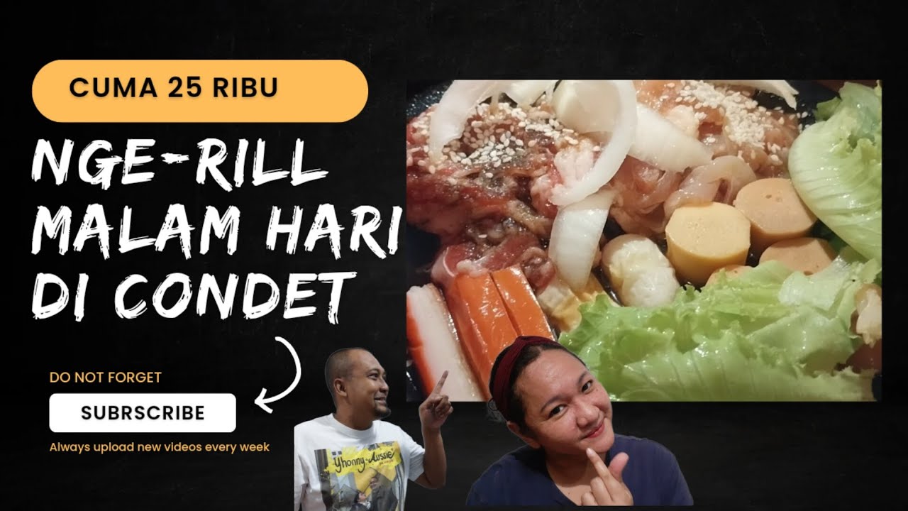 KOREAN GRILL PORSI JUMBO MURAH & HEMAT CUMA 25.000 DI MEMBARA BBQ ...