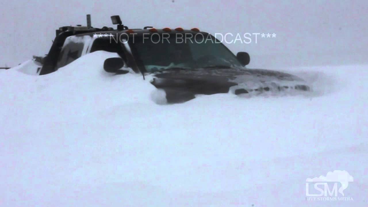 12-27-15 Amarillo, TX 8 Foot Snow Drifts - YouTube
