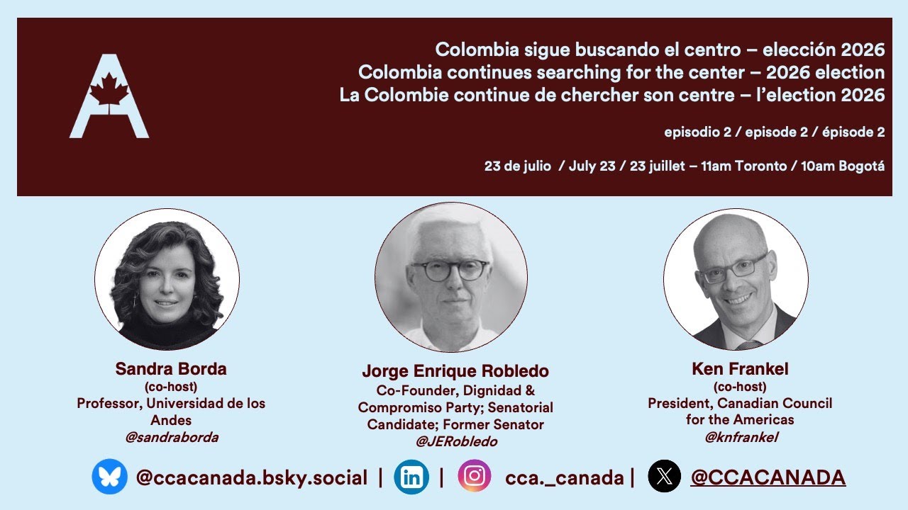 Jorge Enrique Robledo: Colombia sigue buscando el centro - serie ...