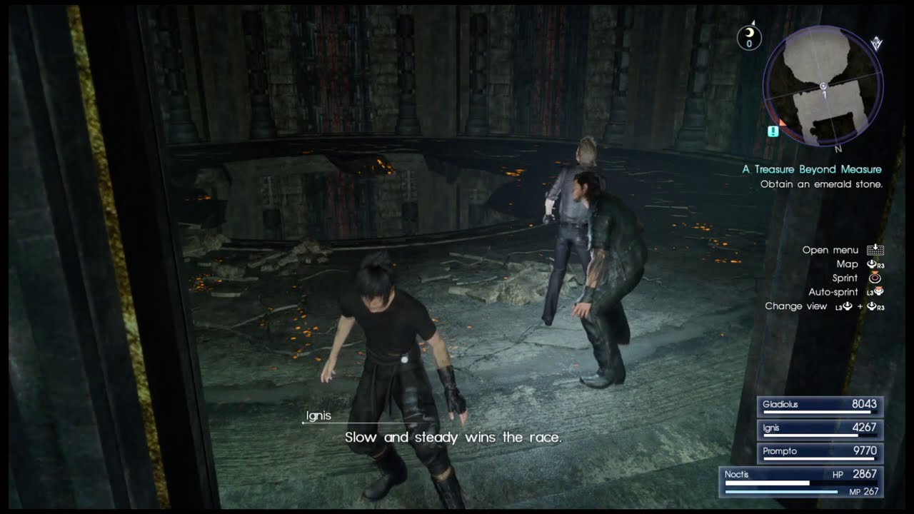 Most Perfectly Timed Dialogue in a Video Game Ever (FINAL FANTASY XV ...