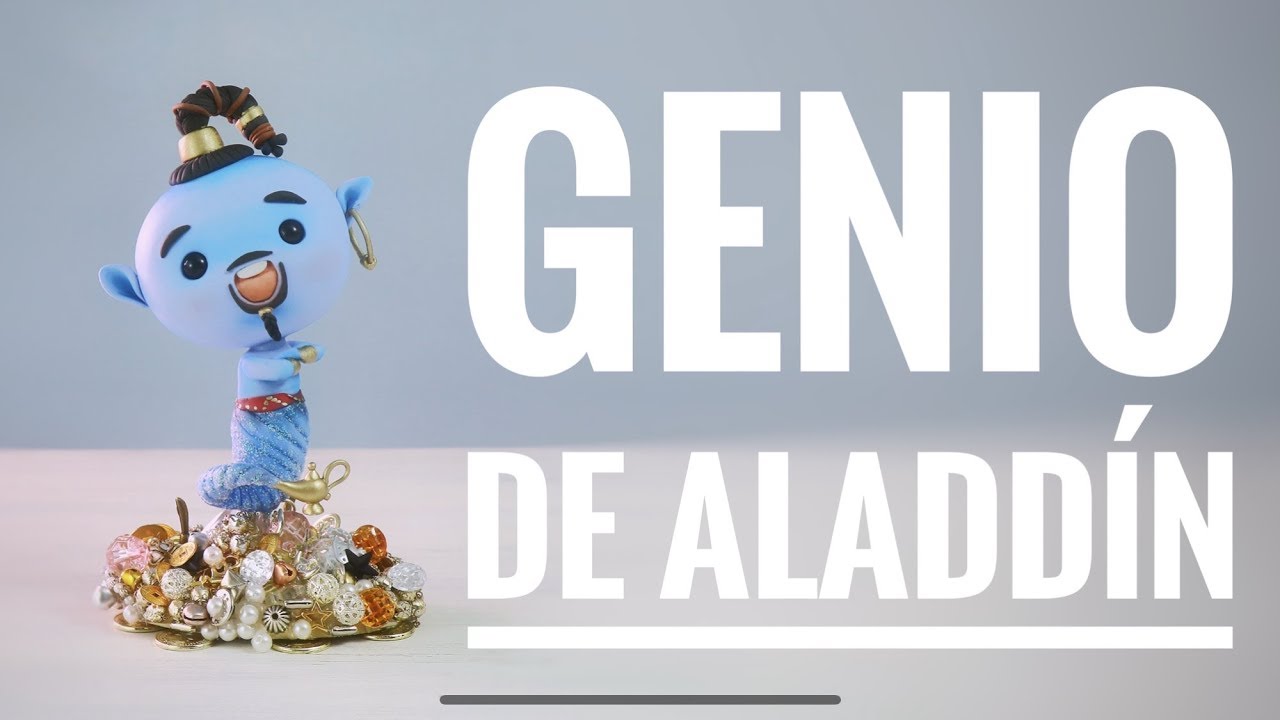 Cómo Hacer al Genio de la Lampara| Mis Mejores Ideas | Porcelana Fría ...