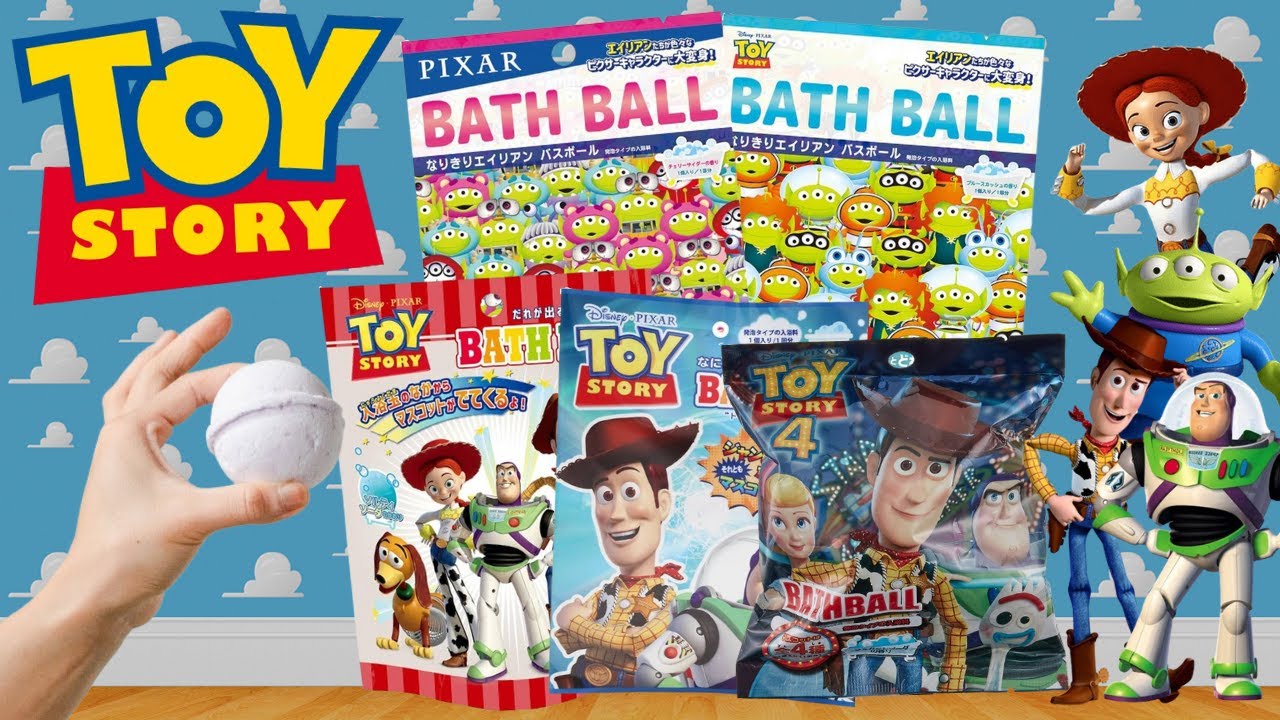ULTIMATE Pixar Toy Story Bath Bomb Unboxing - YouTube