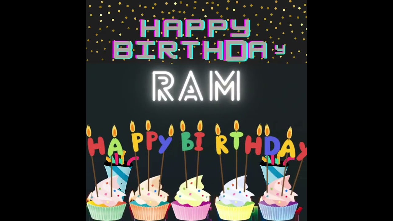 Happy Birthday Ram || Celebrate With Shiv || #whatsappstatus #ram - YouTube