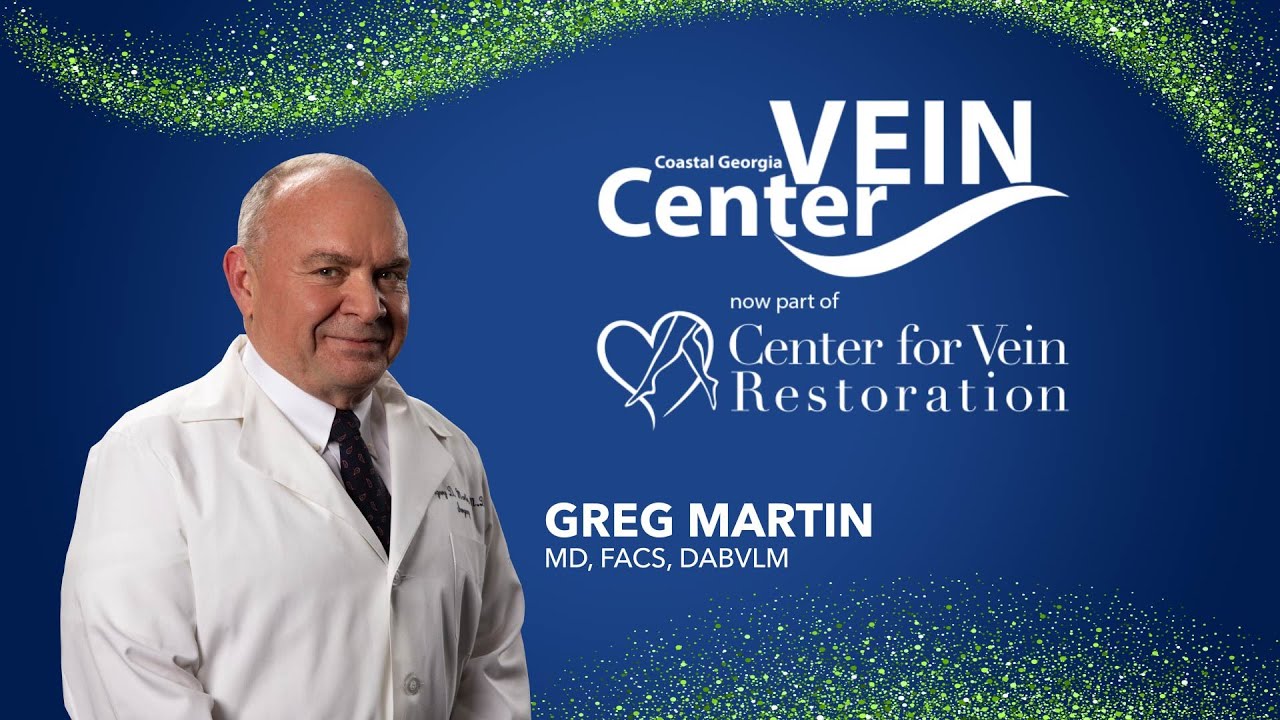 Welcome Dr. Greg Martin and Coastal Georgia Vein Center - YouTube