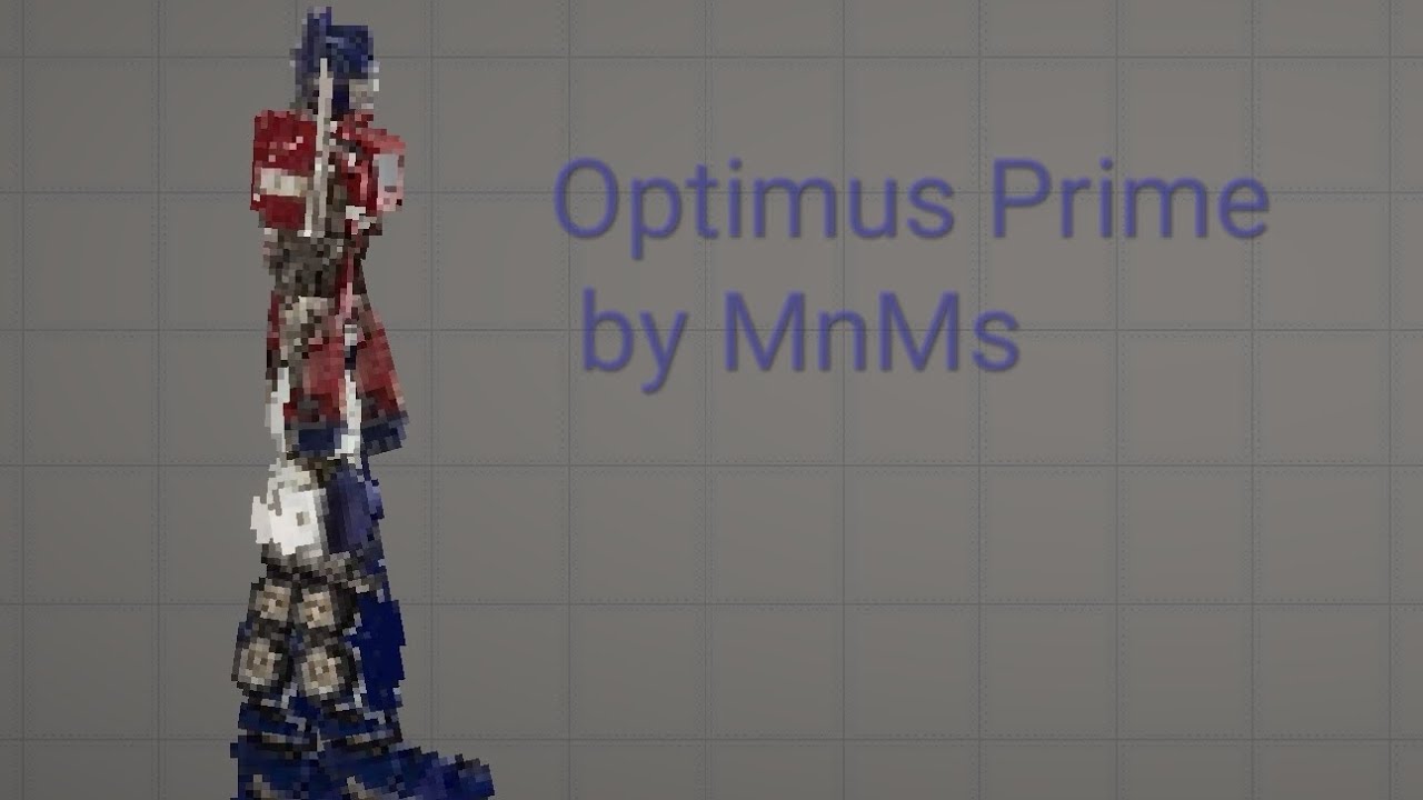 Melon Playground | Optimus Prime mod by me - YouTube
