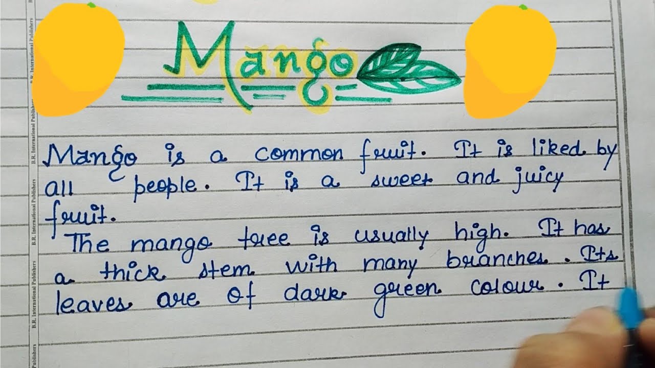 20 lines on Mango in English|Essay on Mango in Englis|Essay on Mango 10 ...