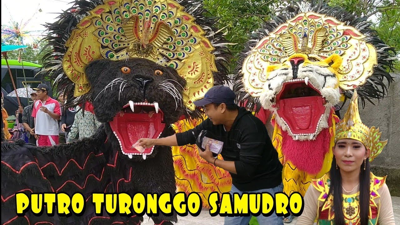 Meriah‼️ Barongan Putro Turonggo Samudro Dapat Saweran Dari Pak Lurah