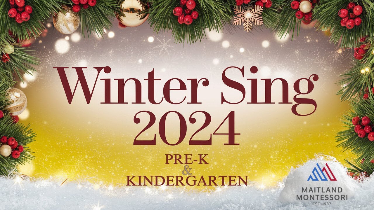 Winter Sing 2024 - Pre-K & Kindergarten - YouTube