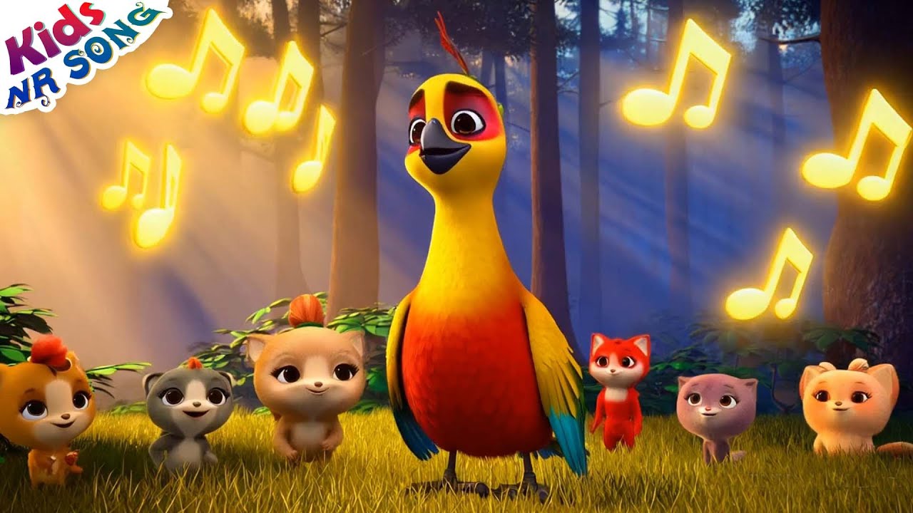 The Magical Little Bird Kids Song | Flap & Fly with the Happy Little ...