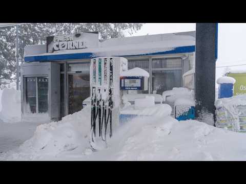 Snježno nevrijeme u Korenici