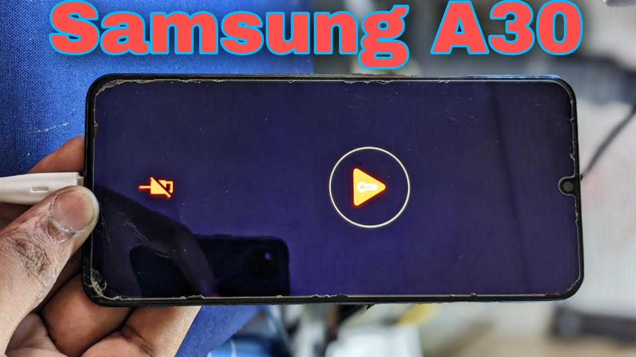 Samsung A30 charging error, A30 temperature problem solution - YouTube