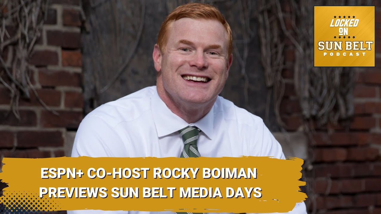 Rocky Boiman Previews Sun Belt Media Days - YouTube