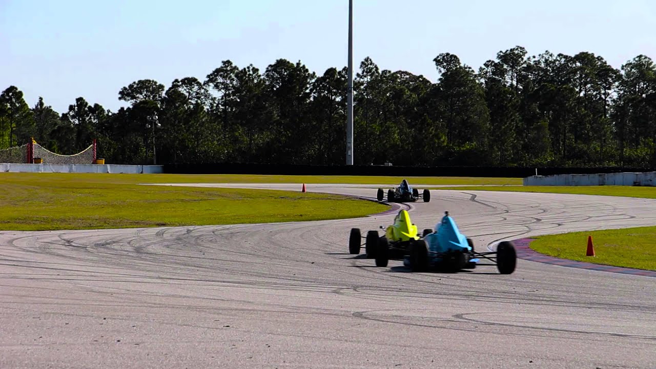 Formula Racing at Palm Beach International Raceway 5 - YouTube