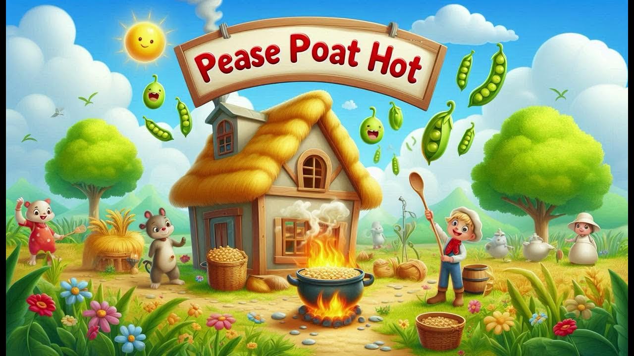 Pease Porridge Hot | Nursery Rhyme - YouTube
