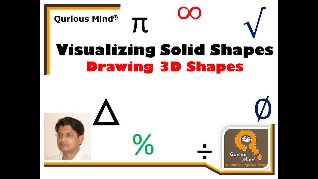 Visualizing Solid Shapes - Drawing 3D shapes - YouTube
