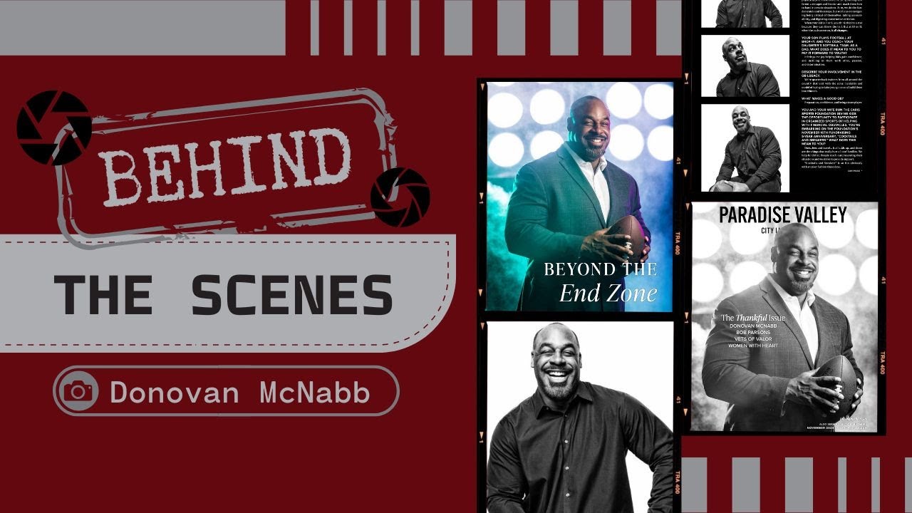 Behind the Scenes with Donovan McNabb - YouTube